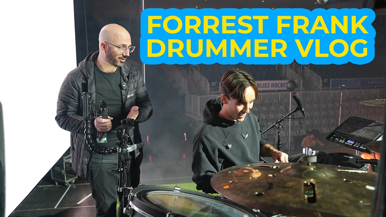 BTS with Forrest Frank’s Drummer 🎥 | Drum Cam + Child of God Tour Recap ...