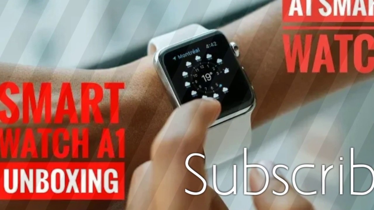 A1 smart watch l unboxing and review l - YouTube