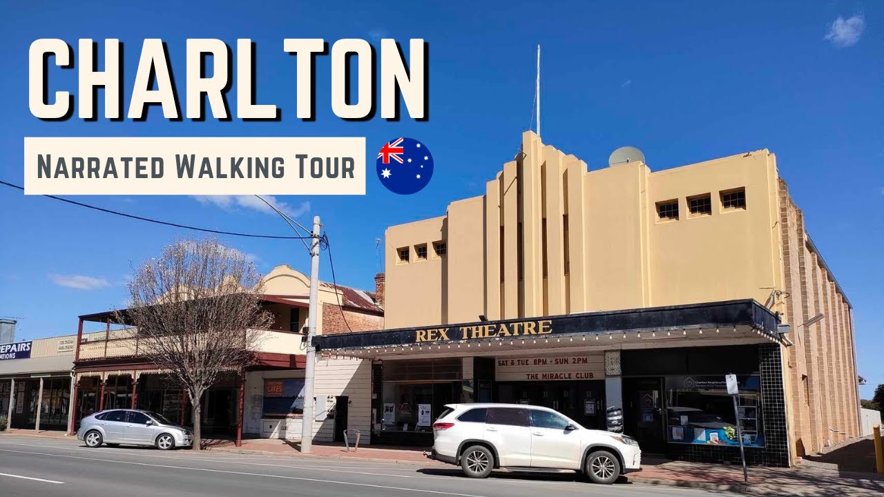 CHARLTON, Victoria | 4K Narrated Walking Tour | Let's Walk 2023 - YouTube