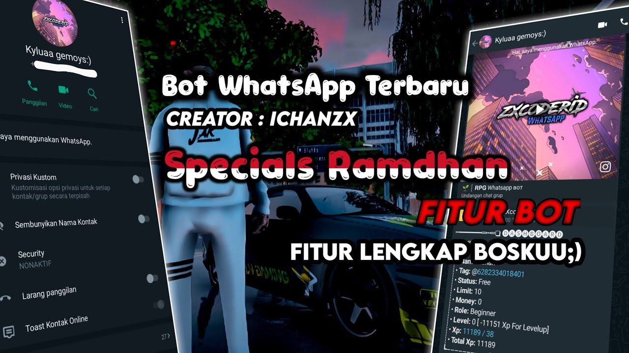 [NEW] BOT WHATSAPP APRIL 🔥 FITUR LENGKAP || ADA BUG BOT? 📥 ANONYMOUS FITUR😱 [ ICHANZX ] - YouTube