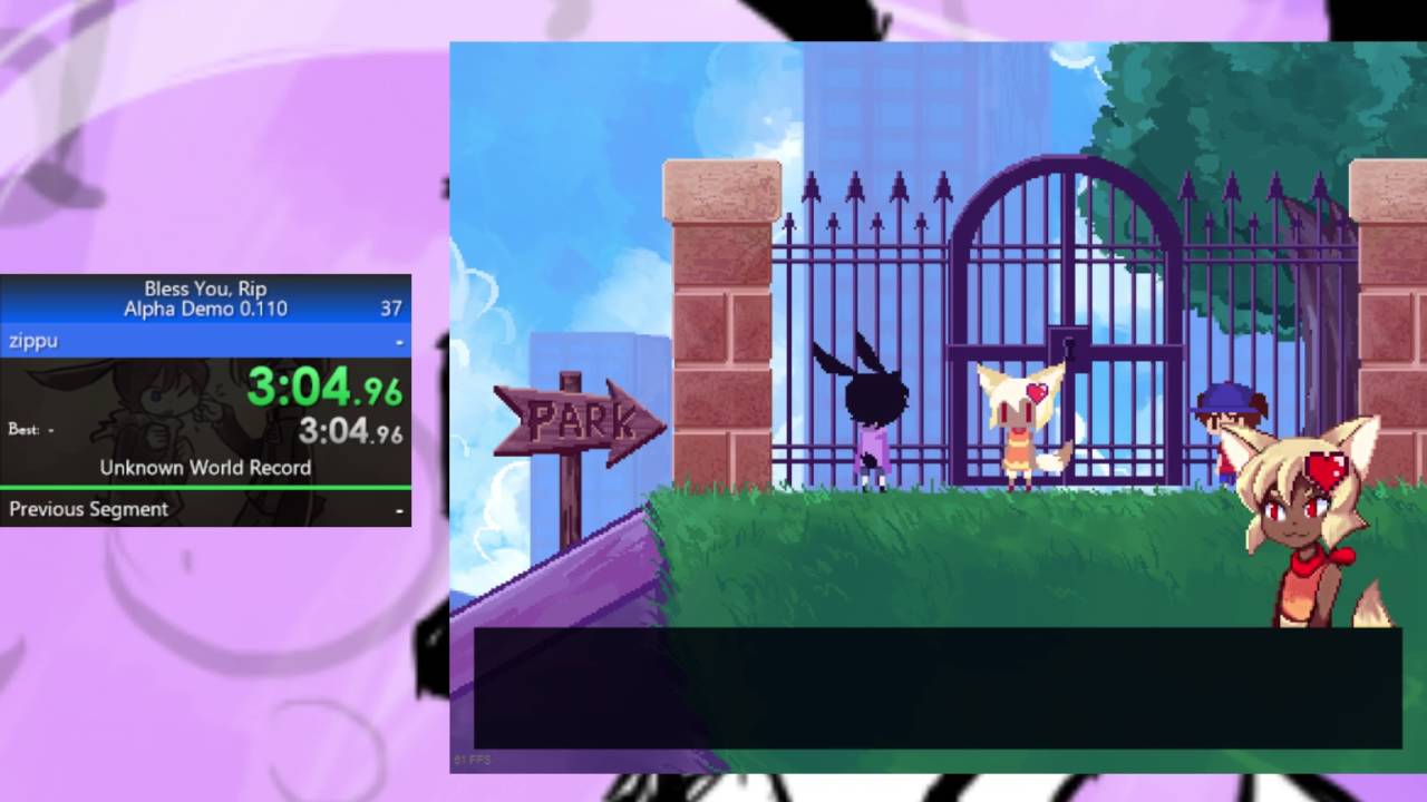 Bless You Rip Alpha - Demo Speedrun (0:05:29) - YouTube