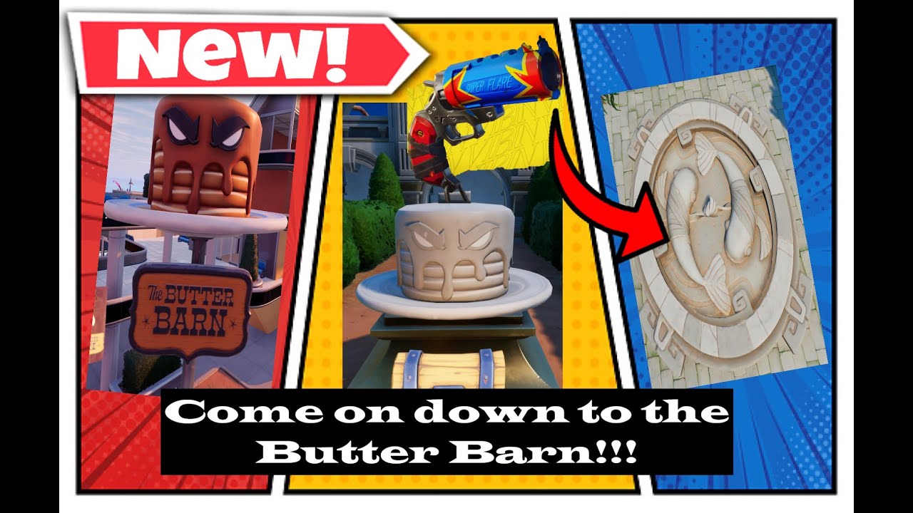 Fortnite NEW Butter Barn! + Fireworks Update - YouTube