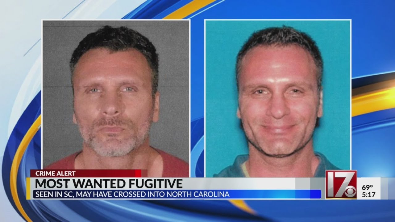 SC 'most wanted' fugitive could be in NC - YouTube