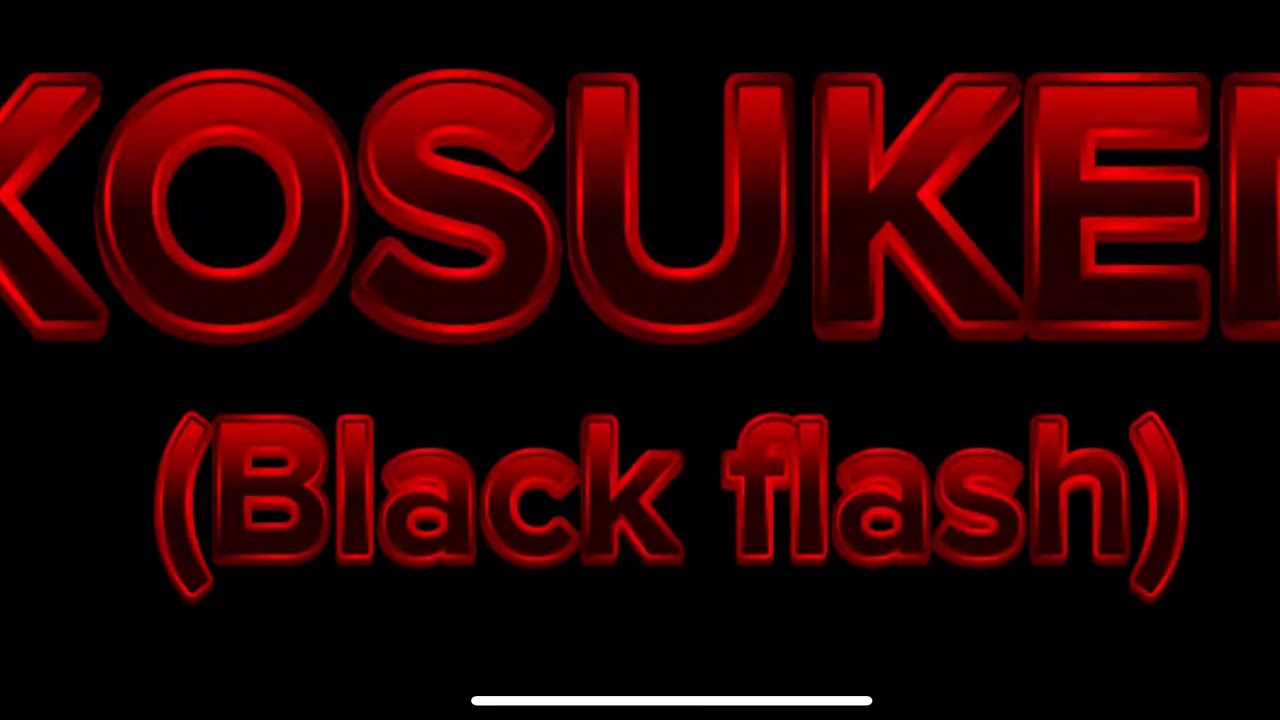Black flashes - YouTube