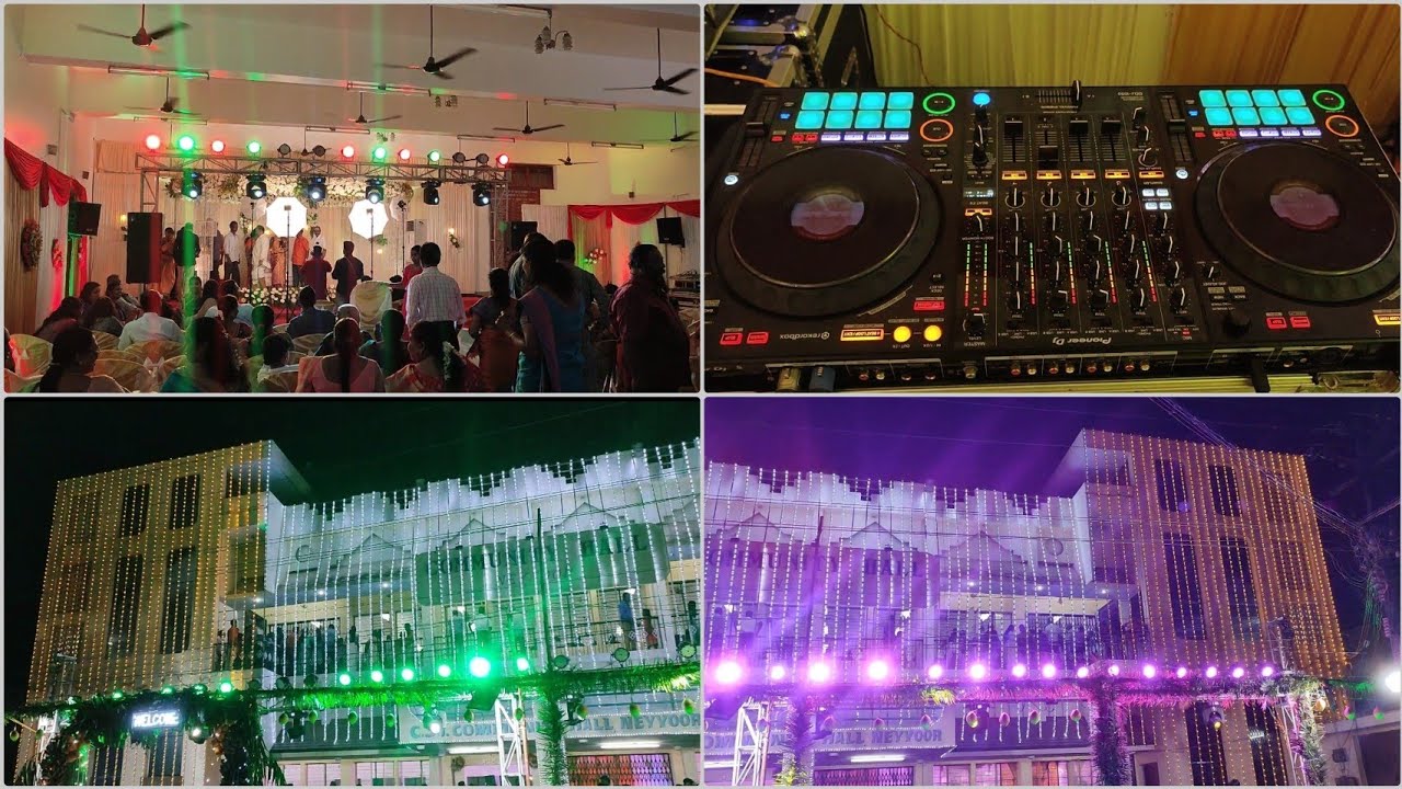 DJ setup by Raja sounds, lights and power unit #DJ - YouTube
