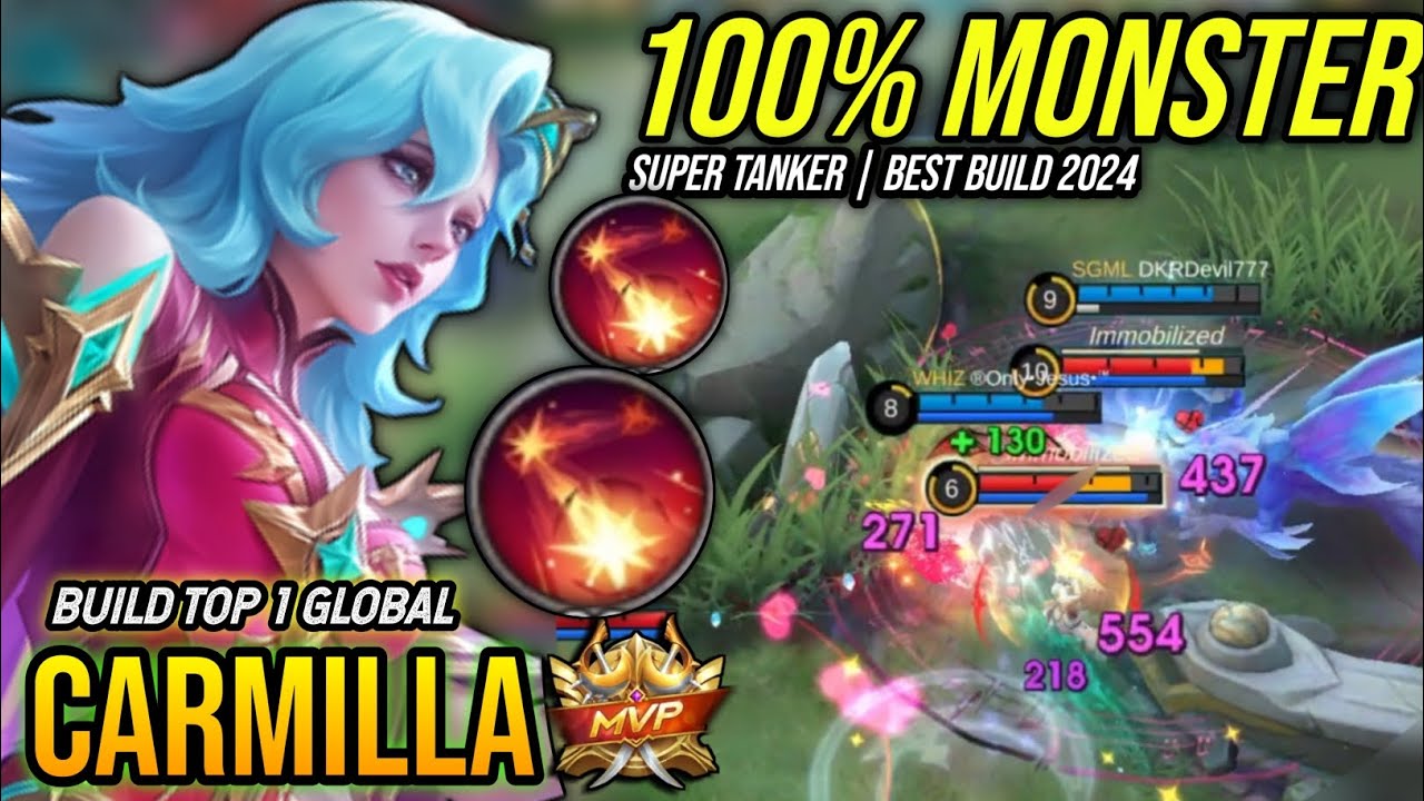CARMILLA BEST BUILD 2025 | BUILD TOP 1 GLOBAL CARMILLA GAMEPLAY ...