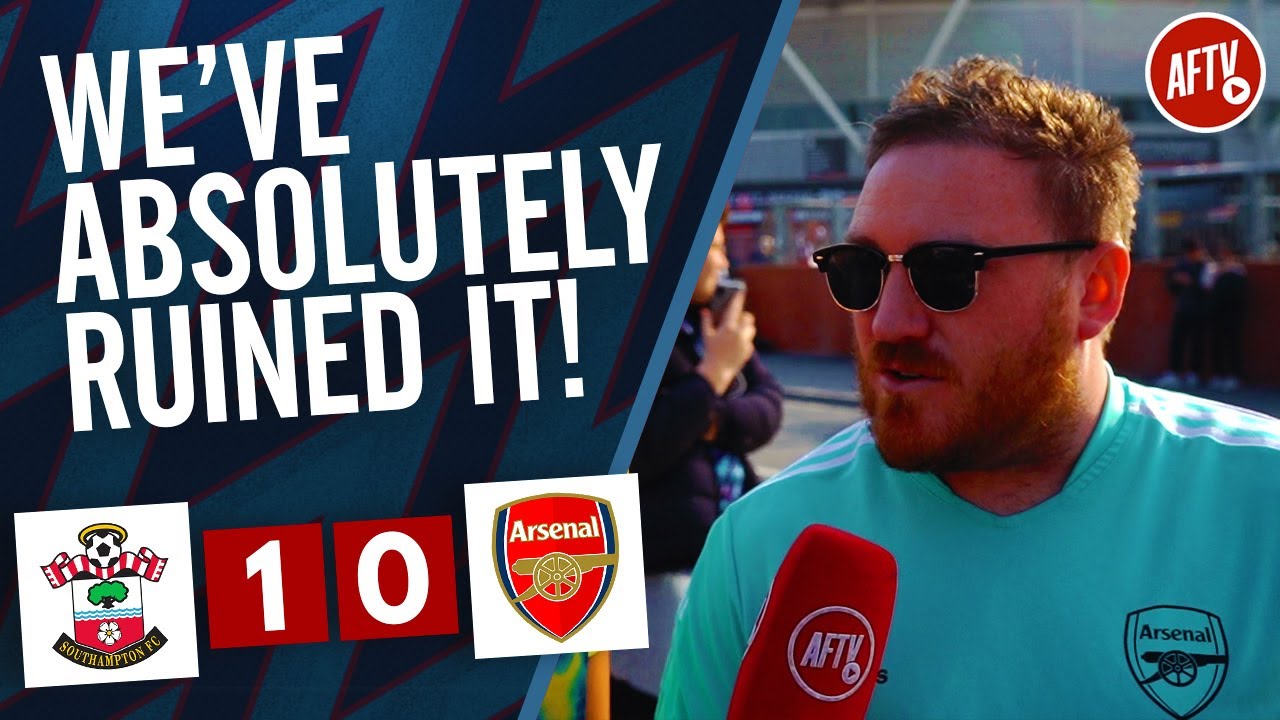 Southampton 1-0 Arsenal | We've Absolutely Ruined it! (Dan Potts) - YouTube
