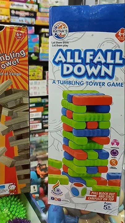 Jenga Game , Tumbling Tower Game.. - YouTube