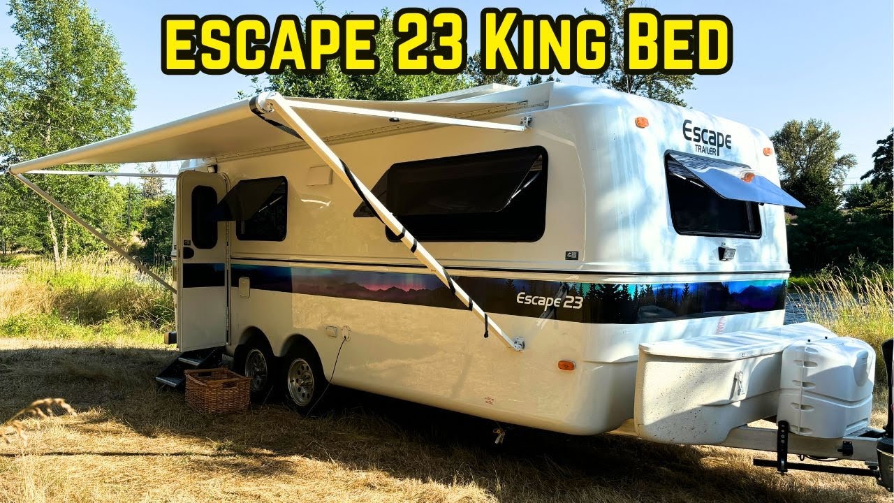 Escape Just Changed Camping Forever: Escape 23 King Bed - YouTube