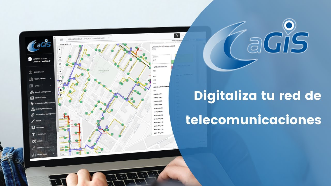 aGIS TELCO || Software GIS de diseño y monitorización de redes de ...