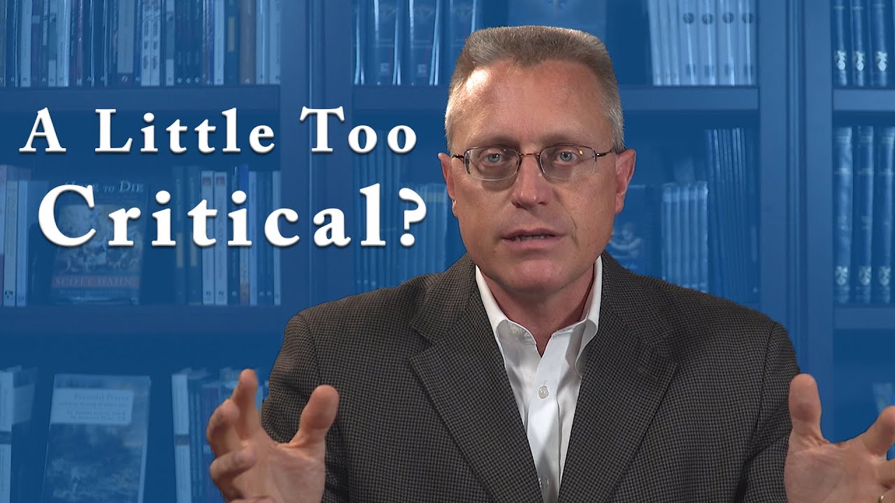 Constructive v.s. Critical Criticism in the Catholic Church - YouTube