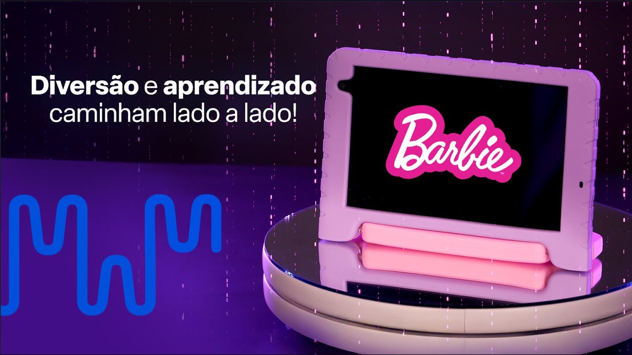Tablet Infantil Barbie da Multi – Perfeito para aprender e se divertir ...
