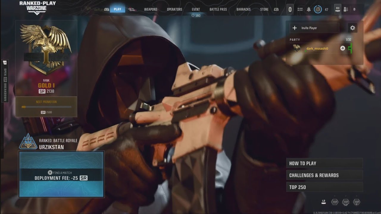 Call of Duty Warzone Ranked Play with Squid Game Operators (Gold BR 4th ...