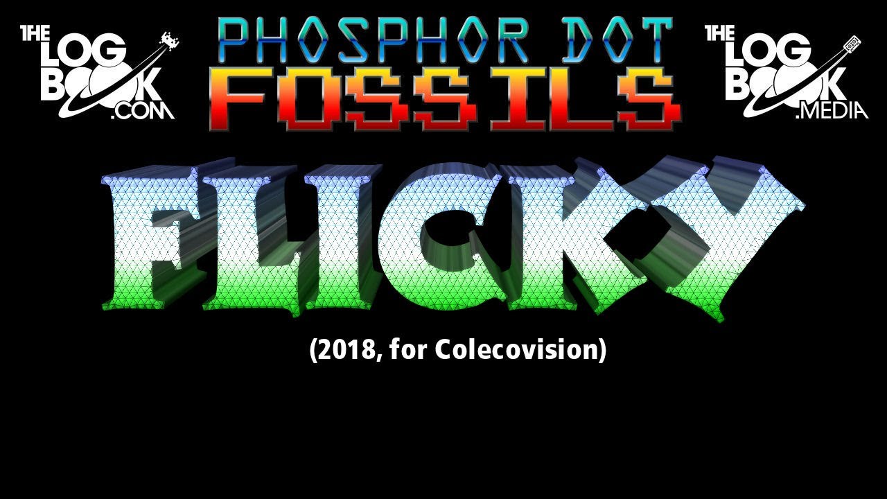 Phosphor Dot Fossils: Flicky (Colecovision, 2018) - YouTube