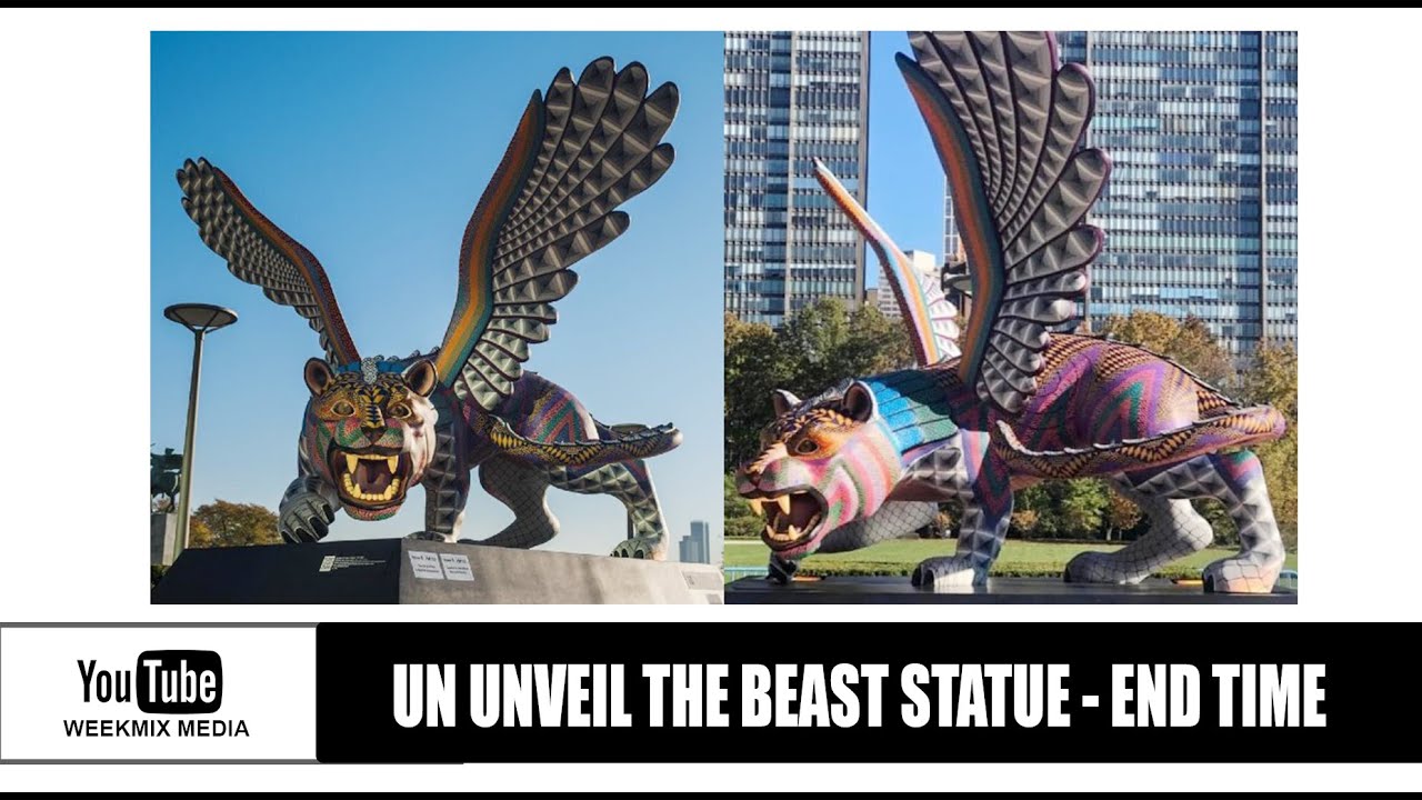 UN Unveil the beast Statue as the Guardian Of Interantional Peace and ...