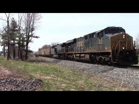 CSX Q620-24 Heads North Outside of Canton, NY | 4/24/22 - YouTube
