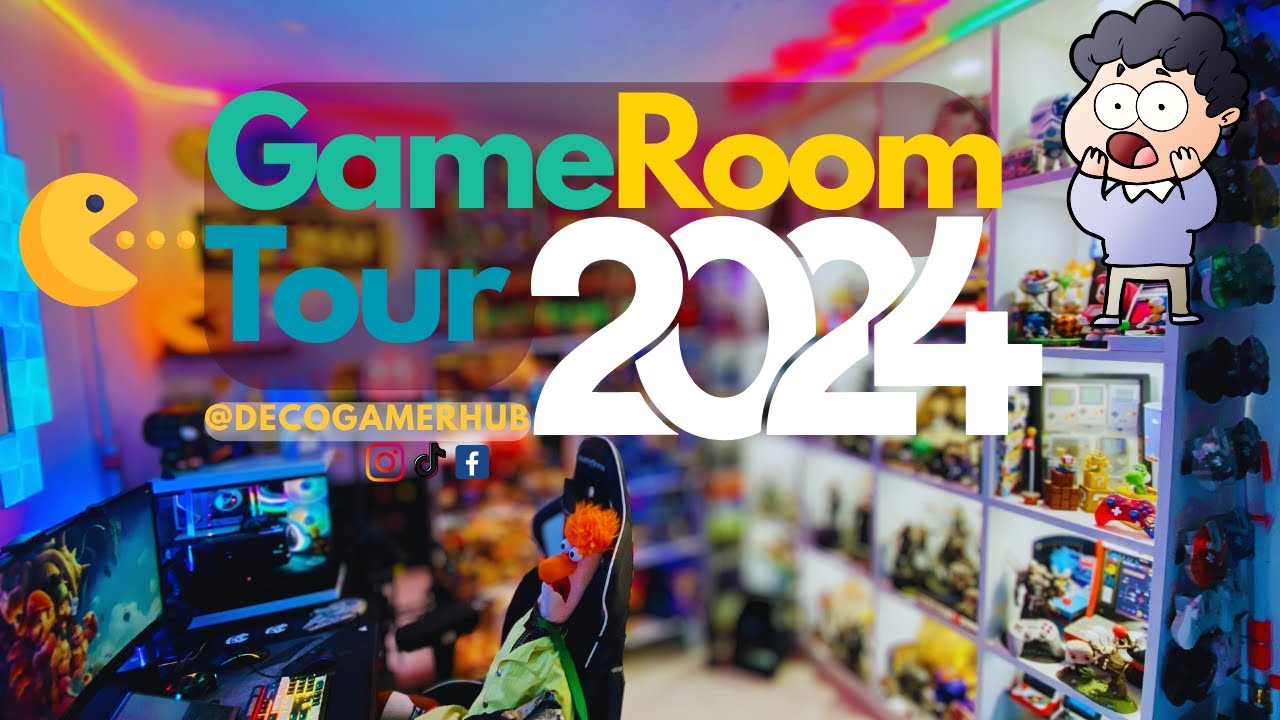 Ultimate Gaming Room Tour 2024 ! - YouTube