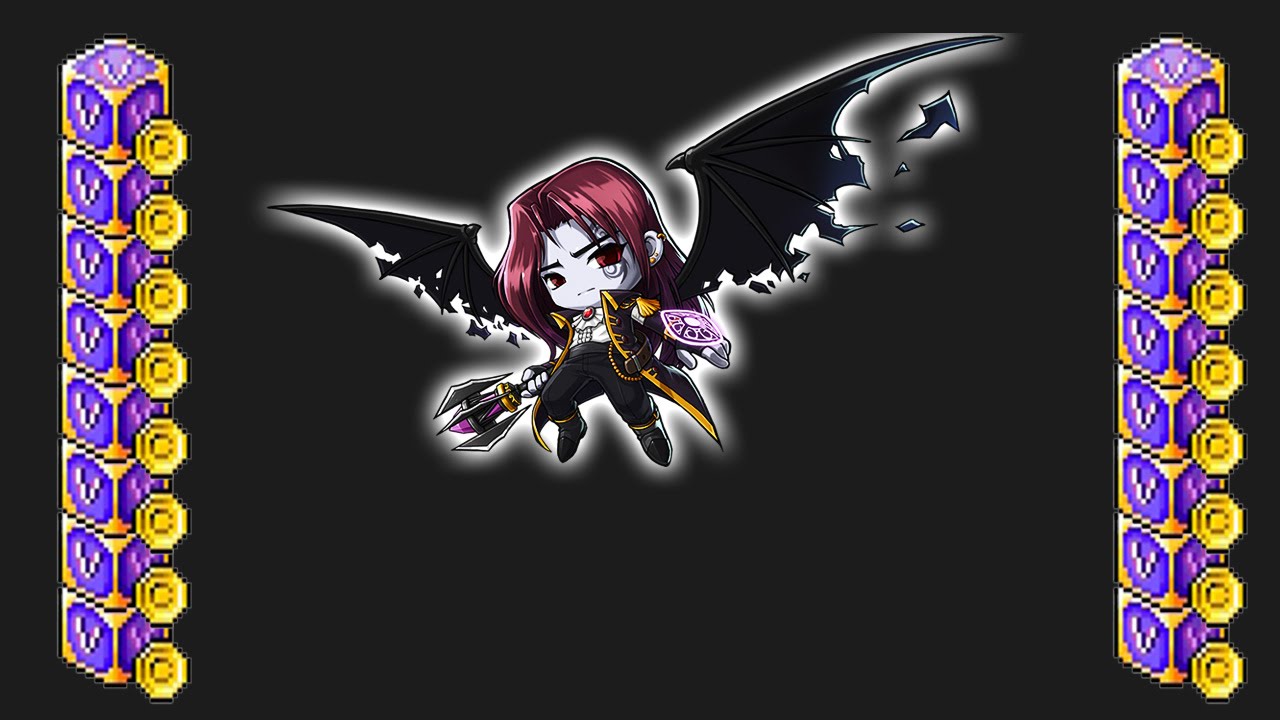 MapleStory: Violet Cubing Legendary Gear - YouTube