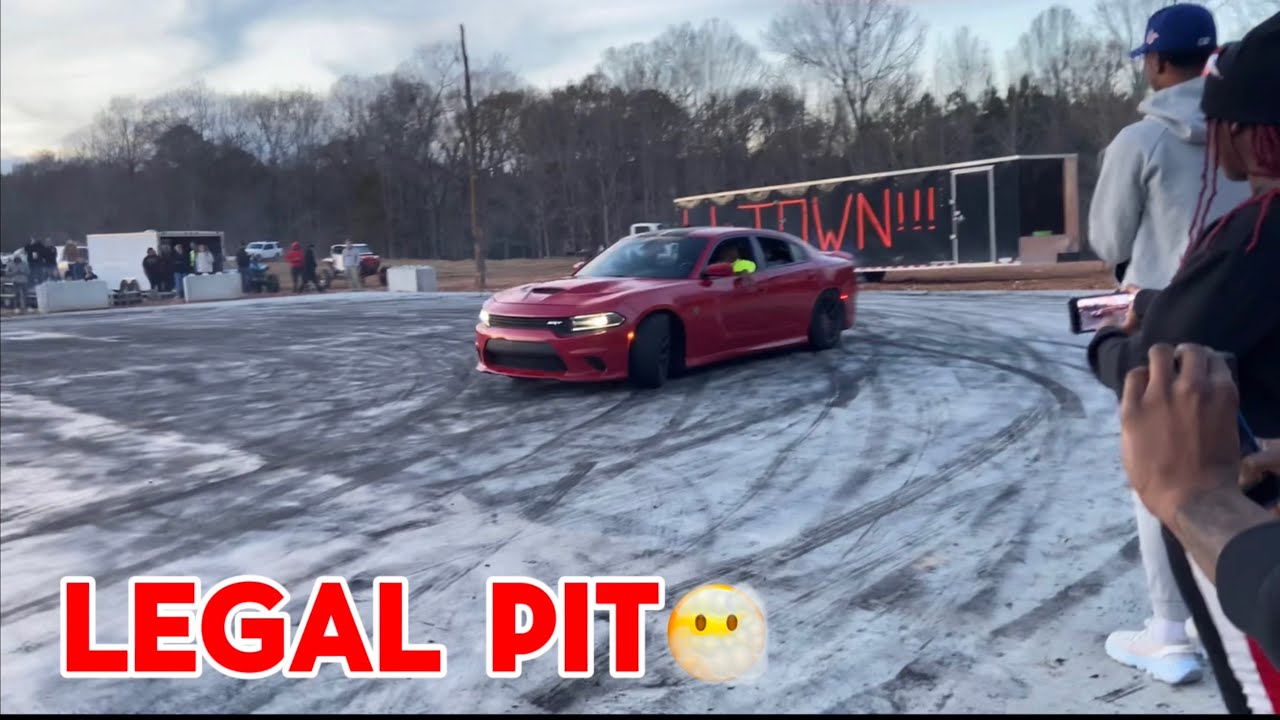 Hellcat sliding legal pit part 1 - YouTube