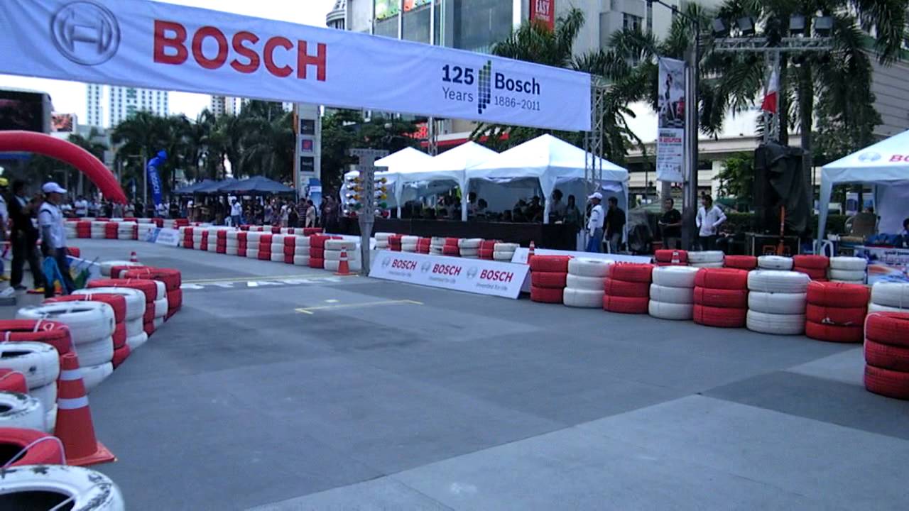 Bosch Cordless Racing Car Thailad 2011 - YouTube