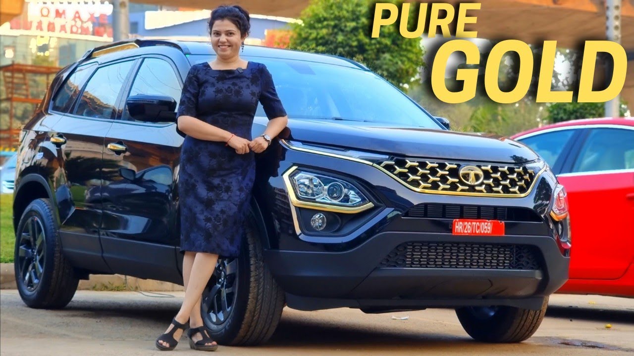 TATA SAFARI Gold Edition 2021 : The Real Gold - YouTube