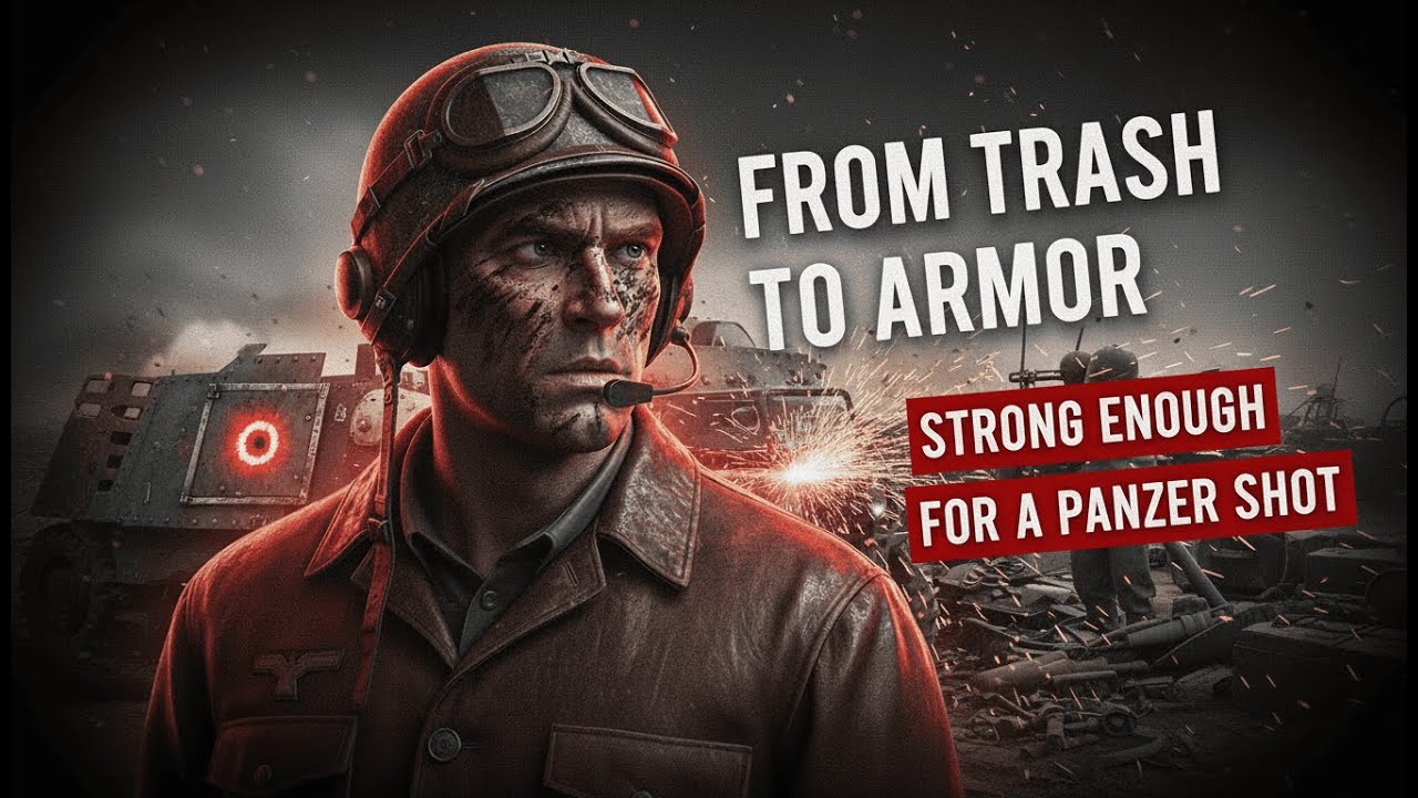 American Creativity Turned Trash Into Armor Strong Enough for a Panzer ...