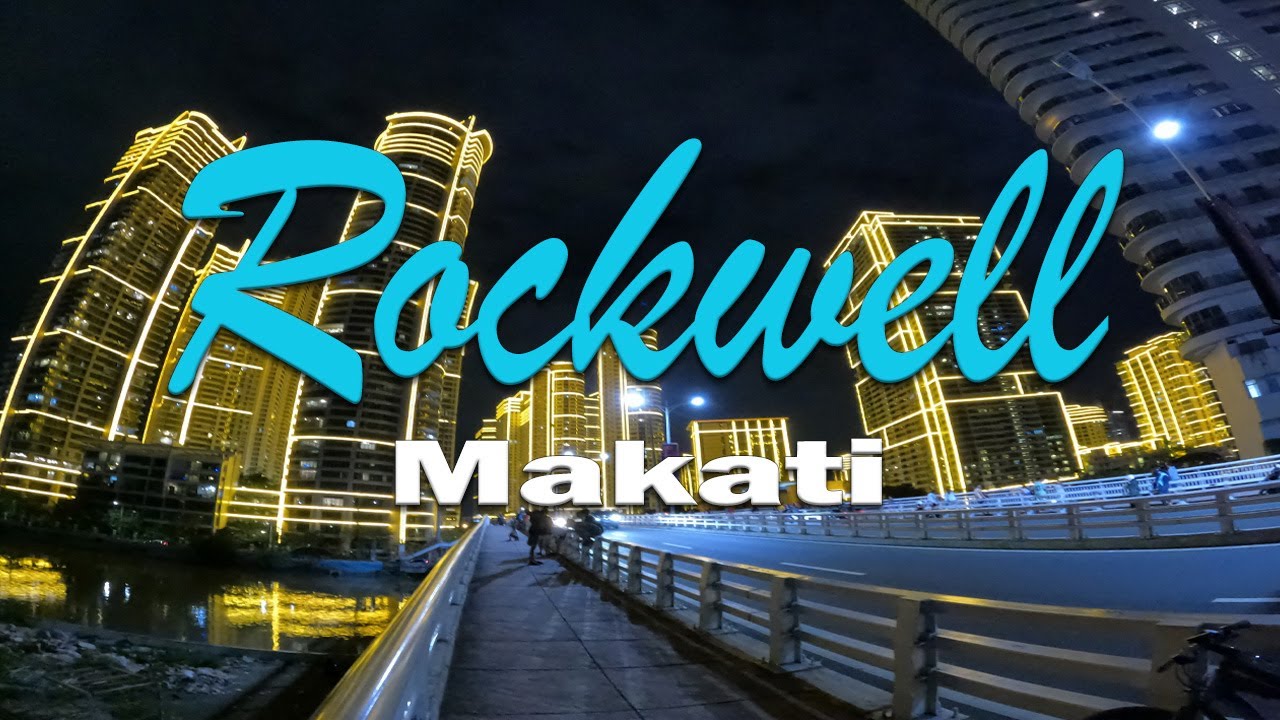 Rockwell Makati, City lights, Night Ride. - YouTube