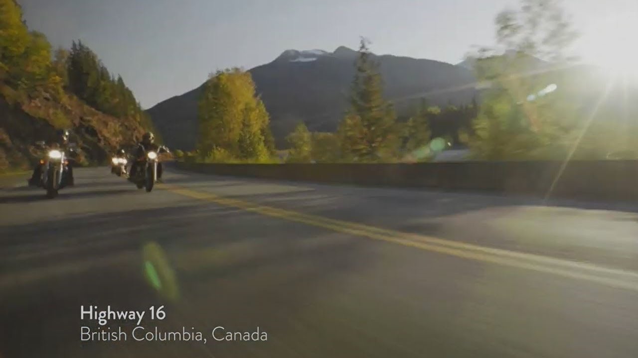 Motorcycle Adventure Along Highway 16 in Northern BC - YouTube