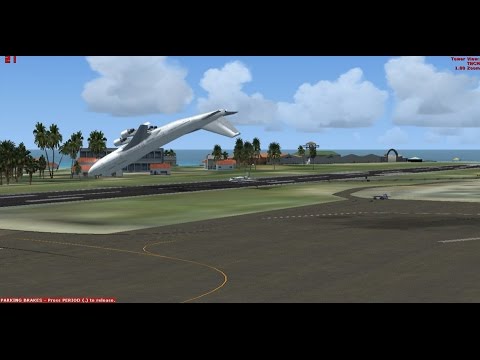 FSX: slew mode at its finest - YouTube