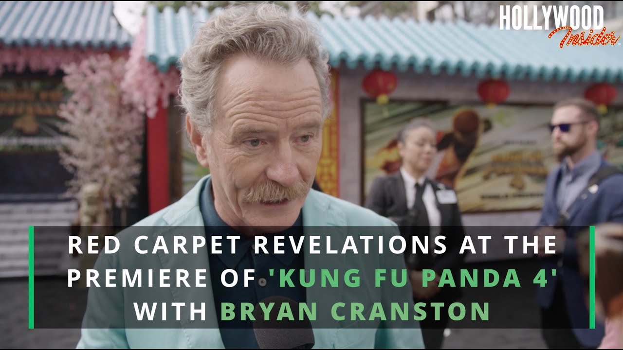 Bryan Cranston Spills Secrets on 'Kung Fu Panda 4' World Premiere ...