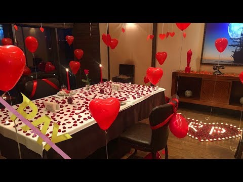 ROMANTİK DEKORASİYA (Romantic decoration Baku) -Sifariş üçün əlaqə: (055) 253 44 94 (PAY production)