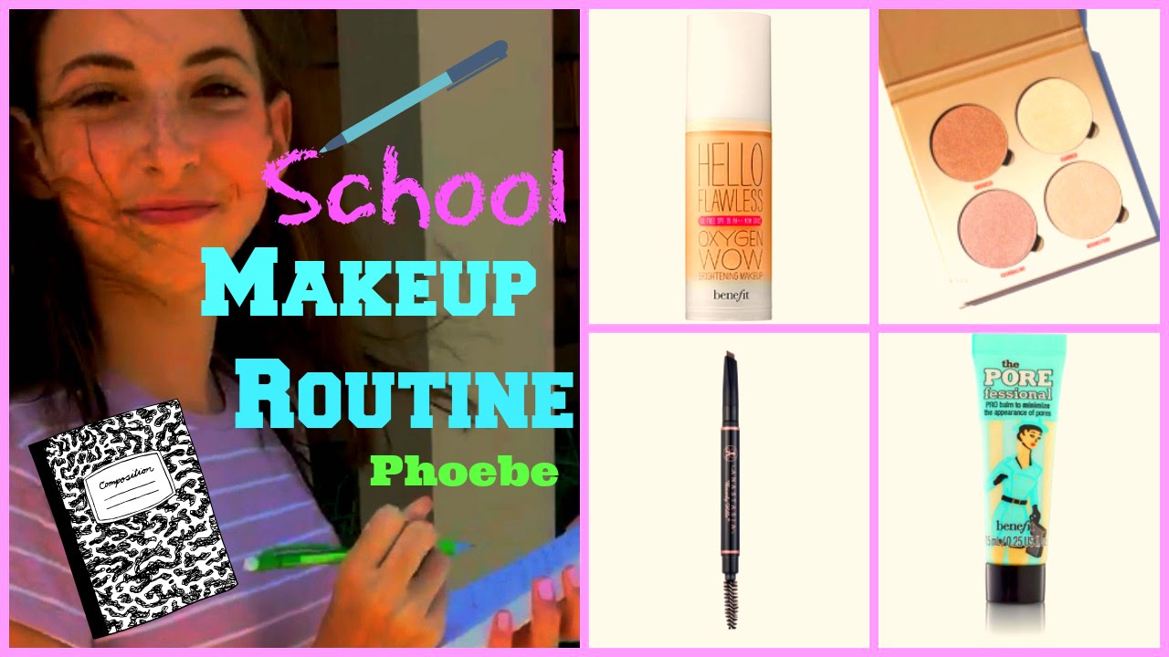 School Makeup Routine - YouTube