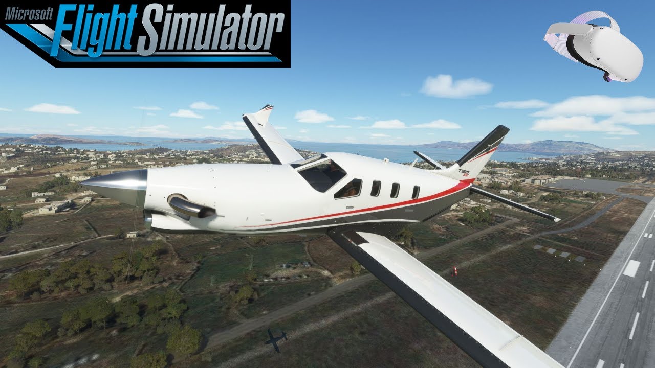 MSFS TBM 930 AAU1 BETA in VR! | Greek Islands Flight! - YouTube