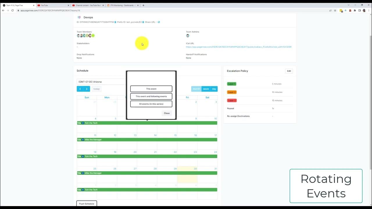 PagerTree OnCall Schedules - YouTube