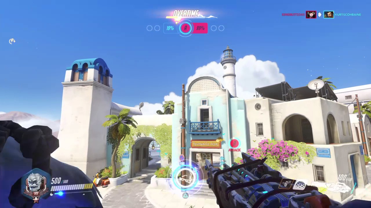 Overwatch: Winston Loss - YouTube