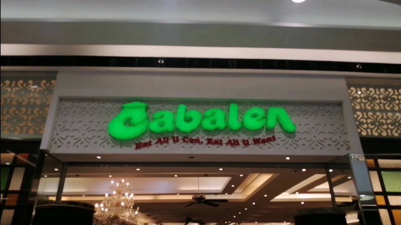 Cabalen eat all you can, eat all you want | food vlog - YouTube