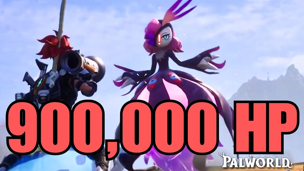 Solo Bellanoir Libero Ultra (900,000 HP) 💀 | Palworld - YouTube