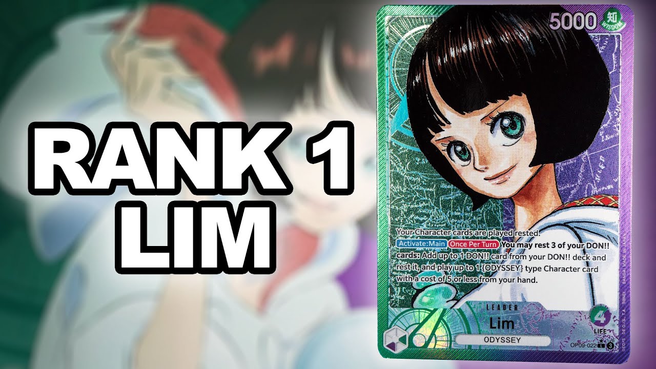 OP10- RANK ONE LIM PLAYER TEACHES ME HOW TO PLAY LIM - DECK TECH AND ...