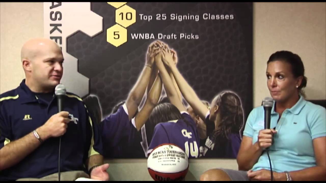 Georgia Tech Women's Basketball Coach MaChelle Joseph Interview - YouTube