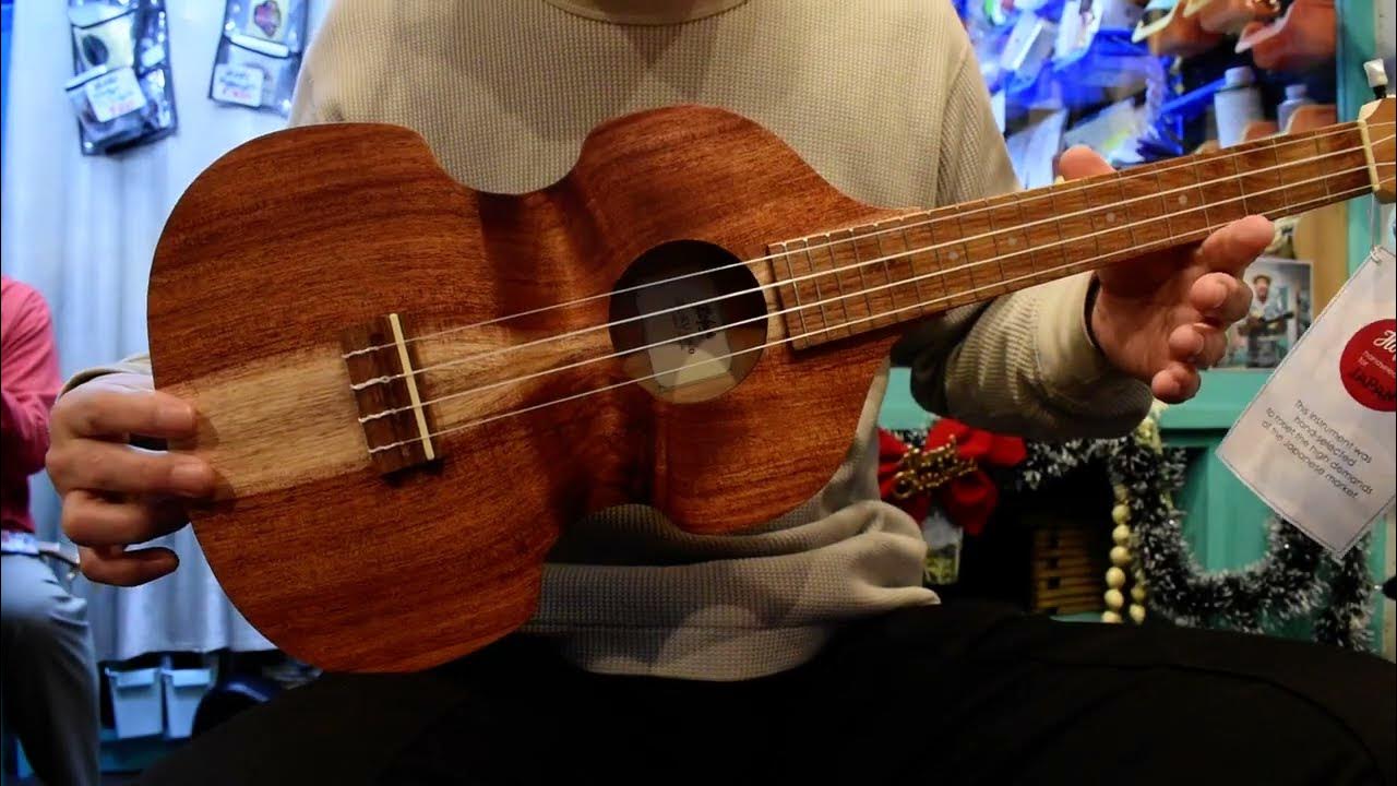 NEW/Hofner H-UKU-BB-0 VIOLIN UKULELE【お茶の水店】@ukuleleshoptantan - YouTube