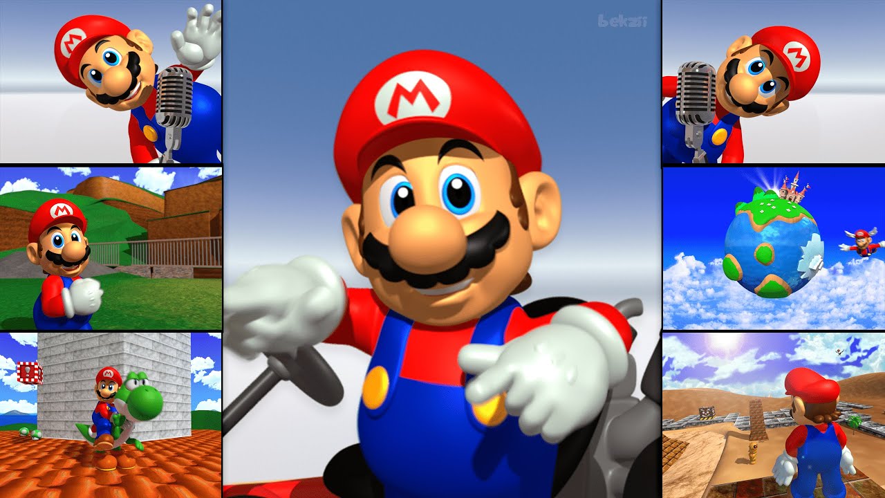 Mario in The Gummy Bear Song - YouTube