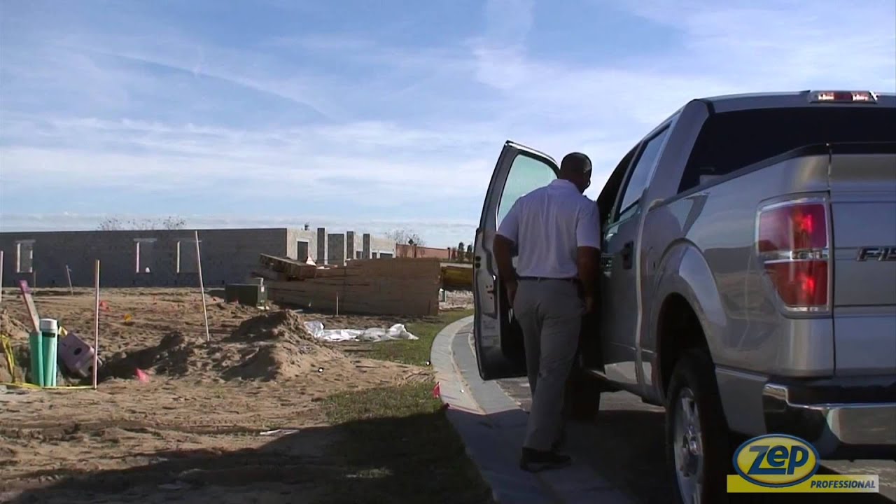 Zep Professional Vehicle Wash Clean Up - YouTube