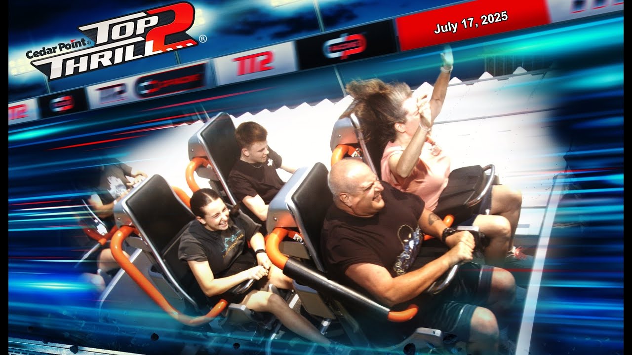 TOP THRILL 2 TRIPLE-LAUNCH STRATA COASTER AT CEDAR POINT 2025 - 120 MPH ...