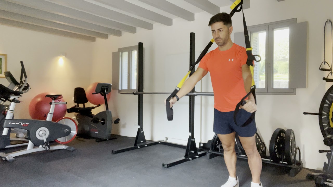 Fly chest Trx - Aperturas de pectoral Trx - YouTube