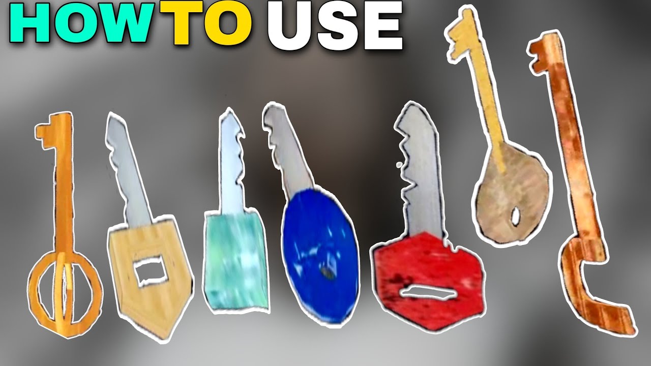 HOW TO USE GRANNY ALL KEY'S - YouTube