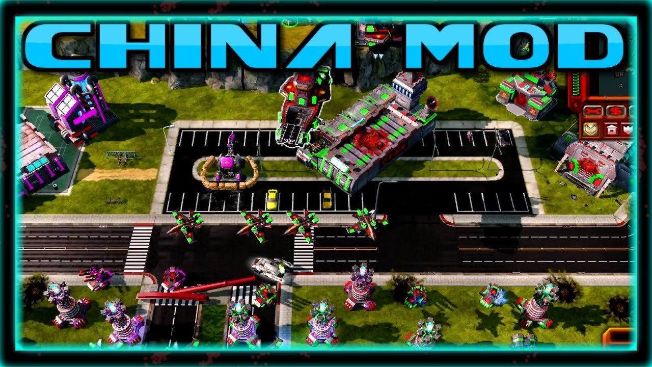 The China MOD - 2vs4 , C&C Red Alert 3 mod , Multiplayer Gameplay , Vs ...