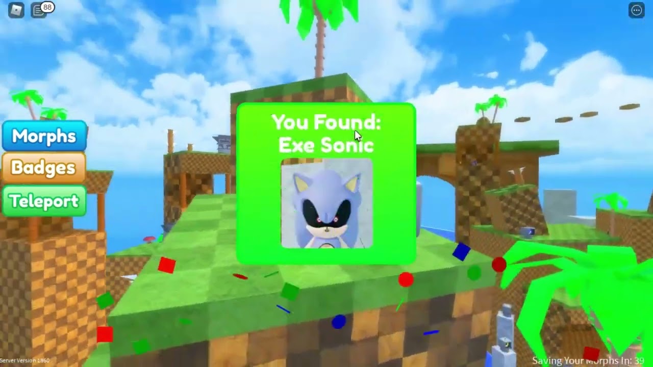 Roblox find the sonic morphs (part 1) - YouTube