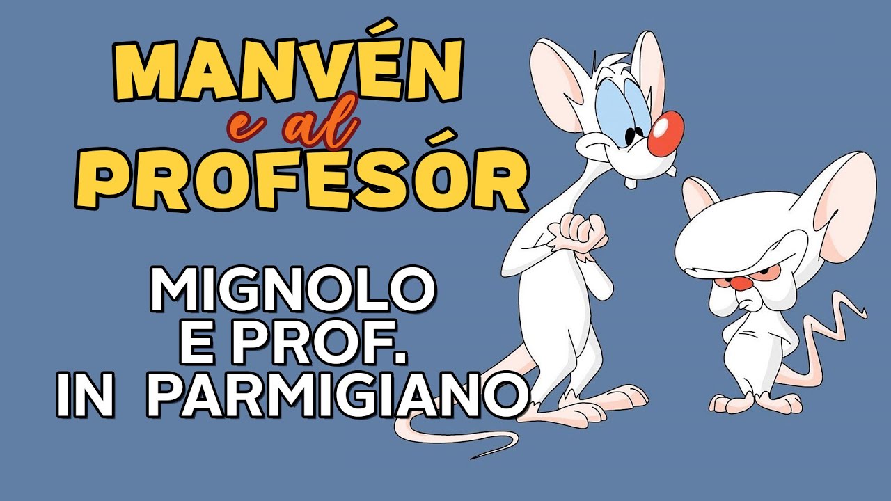 Manvén a al Profesór - Mignolo e Prof. in dialetto parmigiano - YouTube