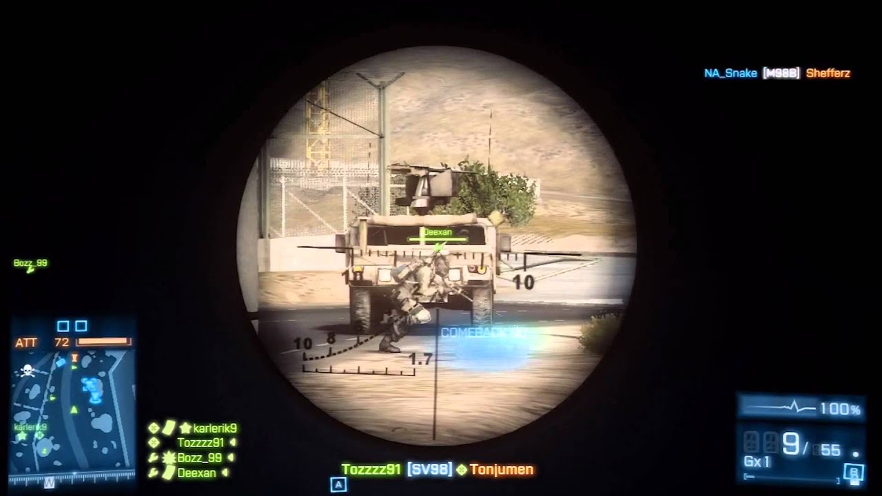 Hit by a Humvee | Battlefield 3 - YouTube