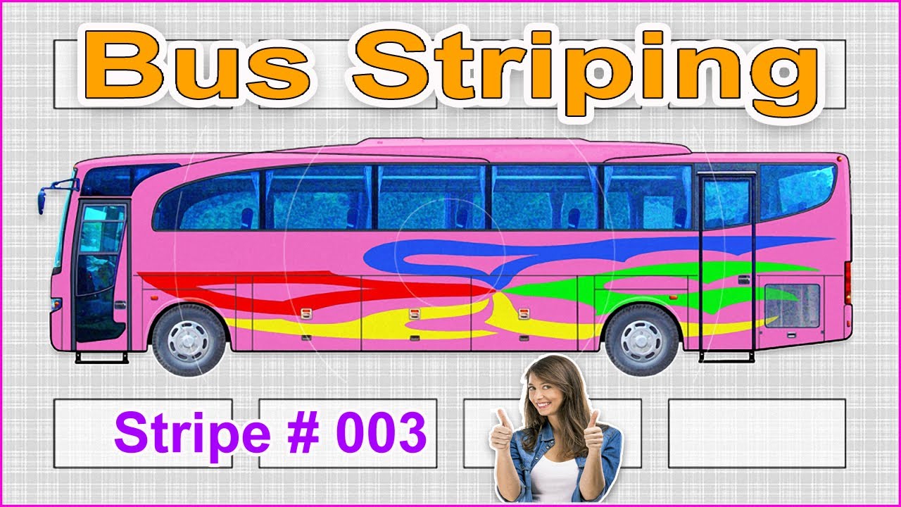 Bus Striping. Makes "Beautiful" Striping Art for Bus Exterior - Stripe ...